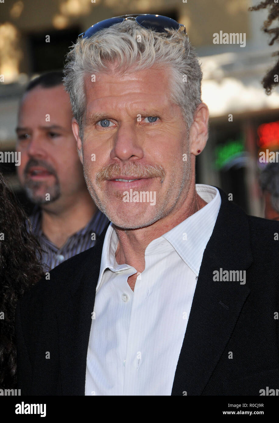 Ron Perlman - Hellboy II Premiere at the Westwood Village Theatre In ...