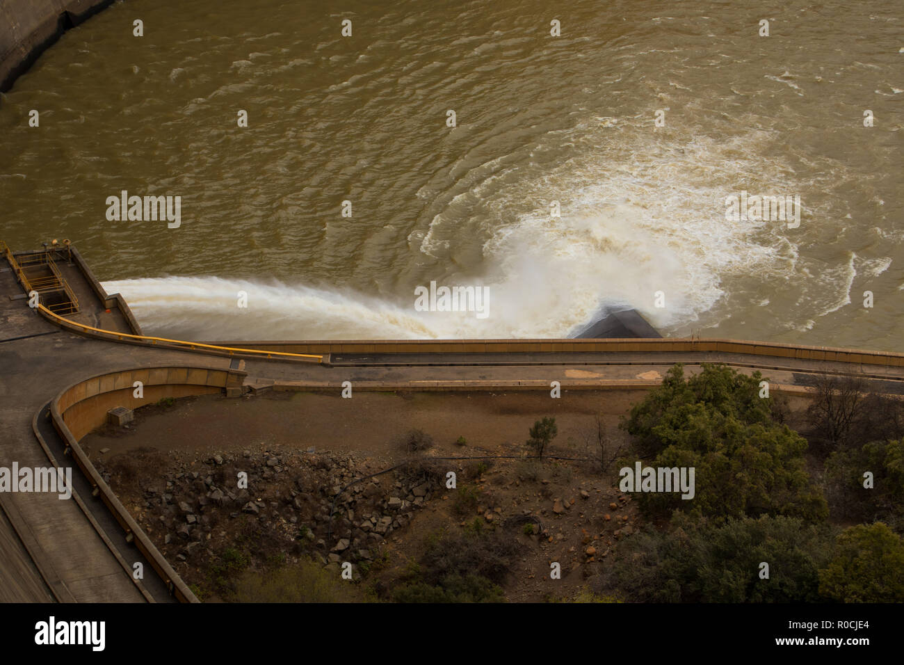 GAriep dam on the Orange river in South Africa Stock Photo - Alamy