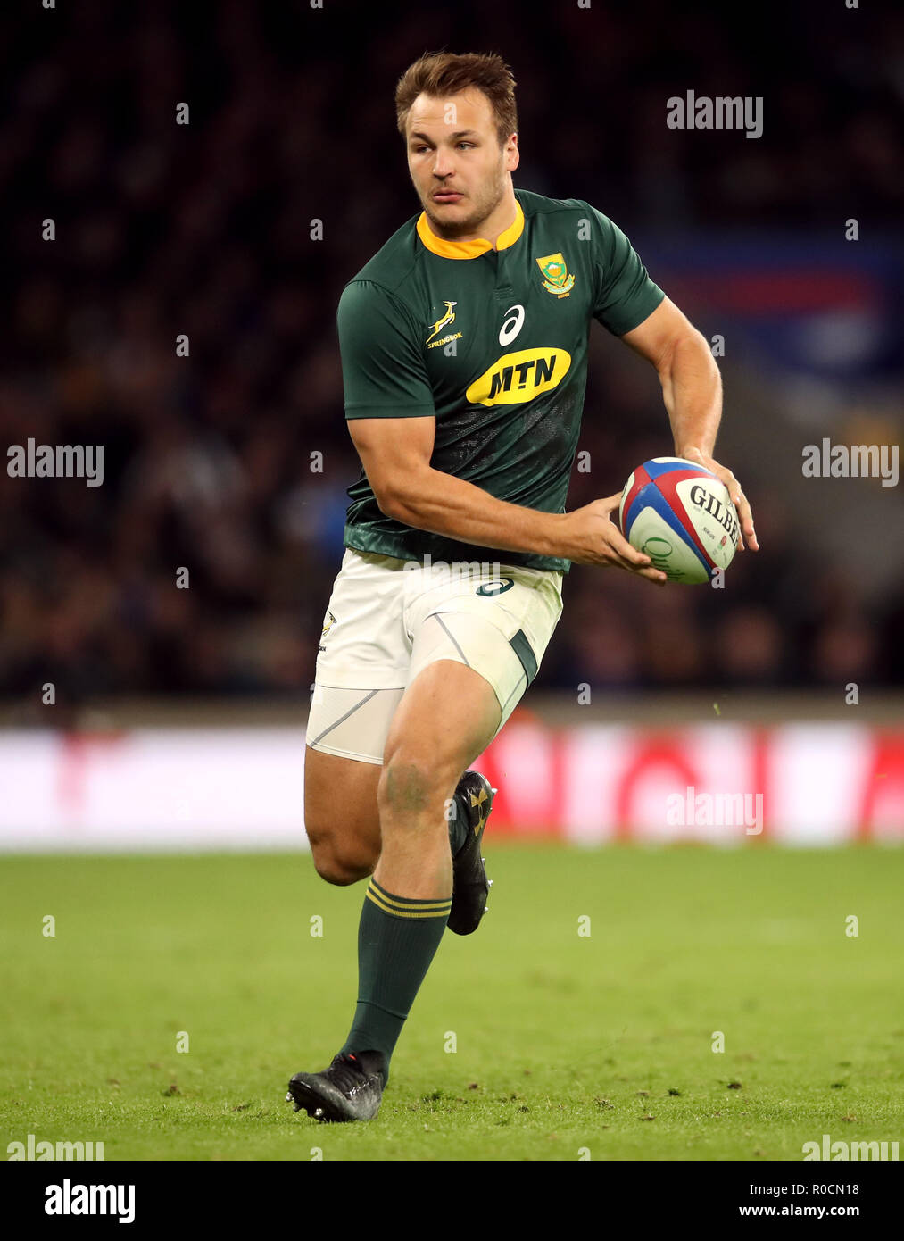 South Africa's Andre Esterhuizen during the Autumn International match ...