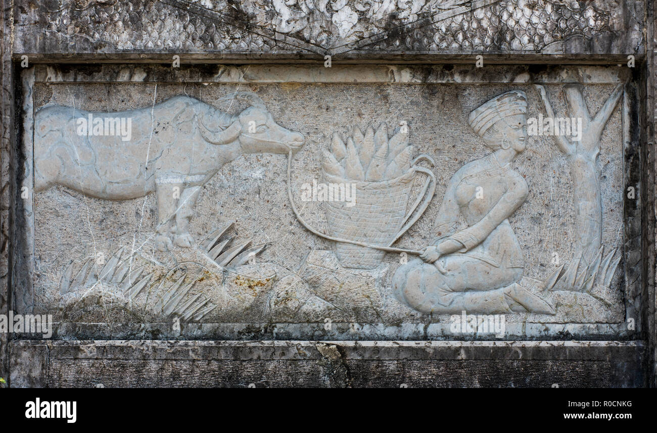 Chinese relief cow hi-res stock photography and images - Alamy