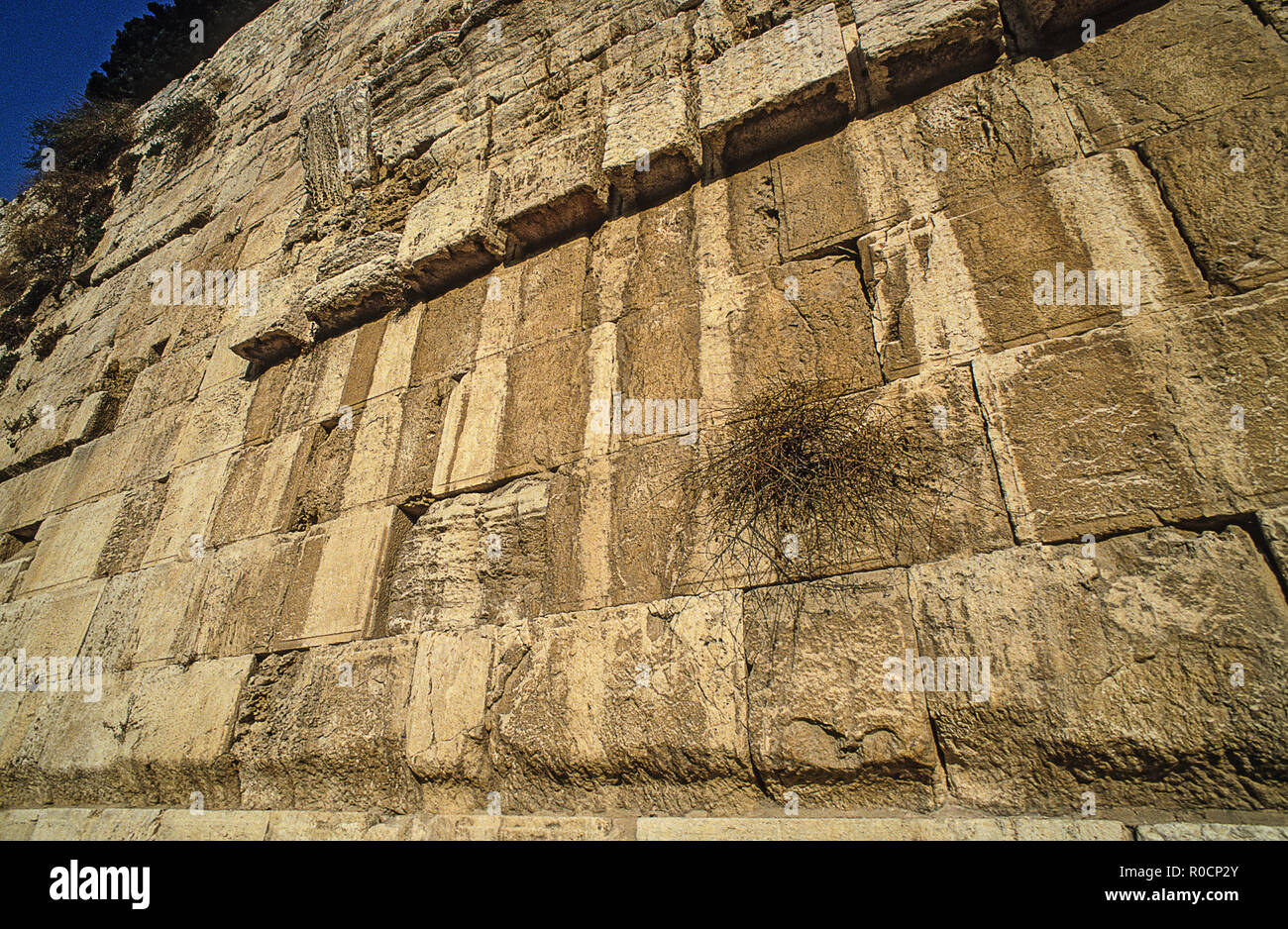 The Western Wall, Wailing Wall Stock Photo - Alamy