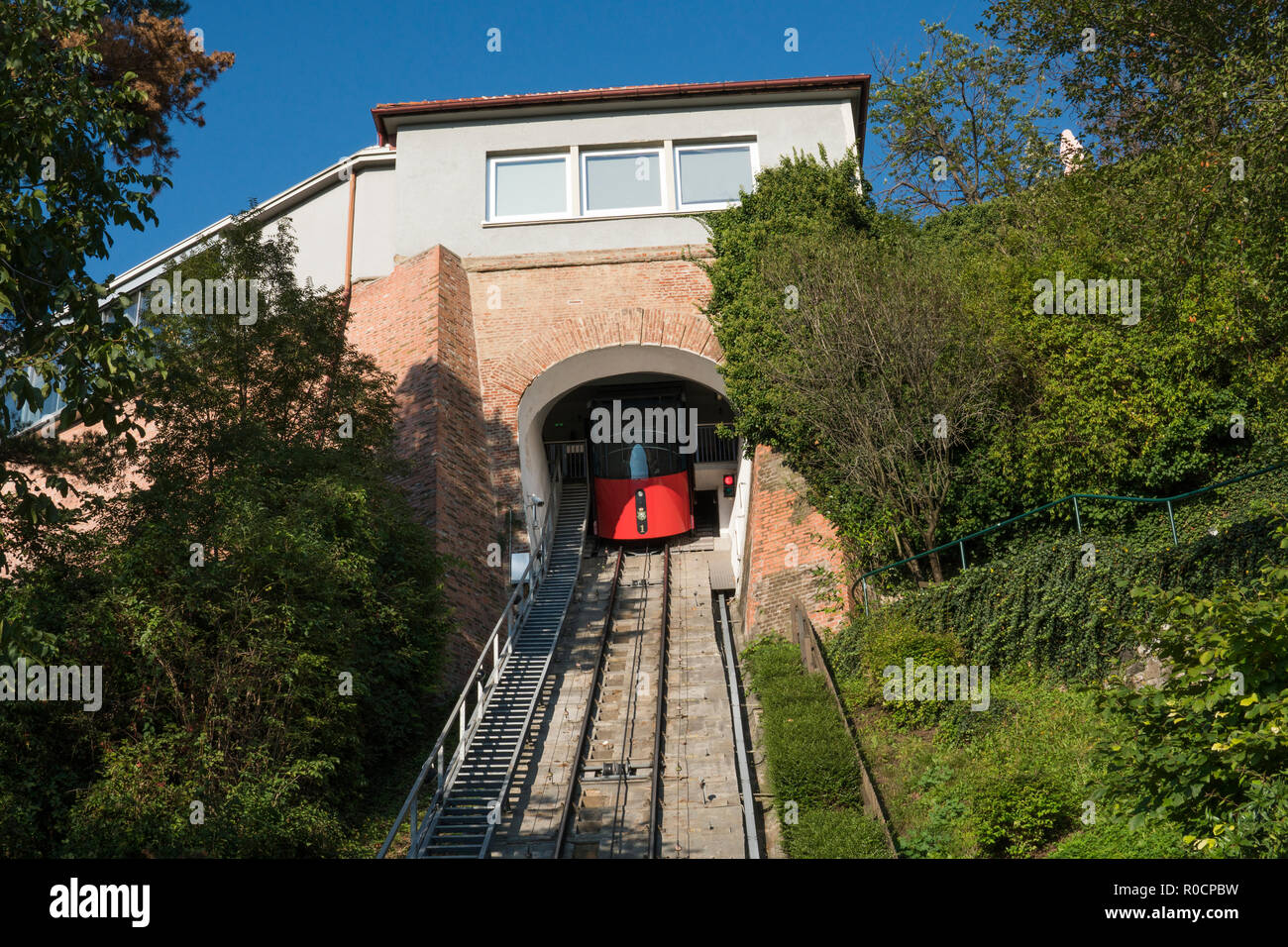 Graz austria funicular hi-res stock photography and images - Alamy