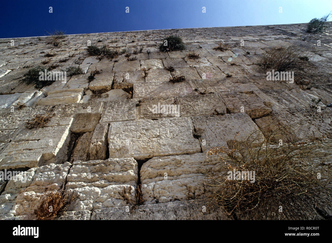 The Western Wall, Wailing Wall Stock Photo - Alamy