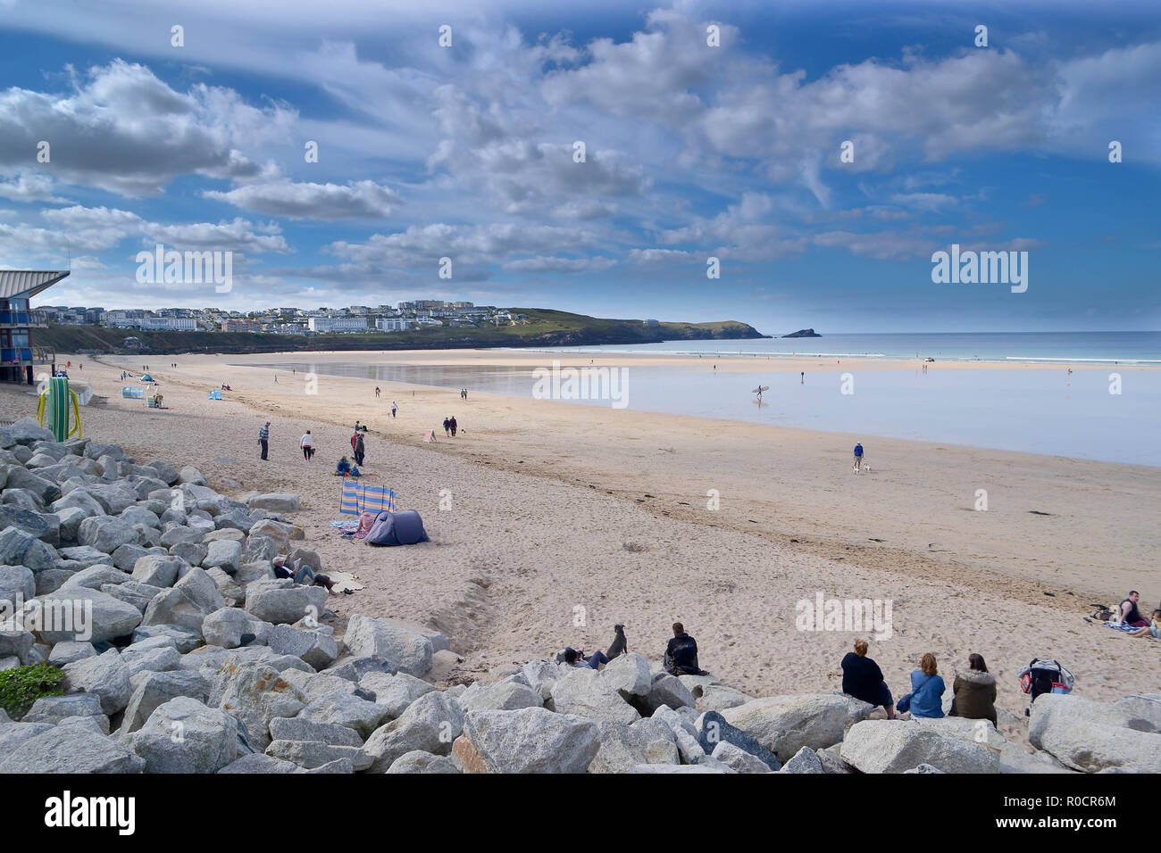 Beaches around Cornwall, England Stock Photo - Alamy
