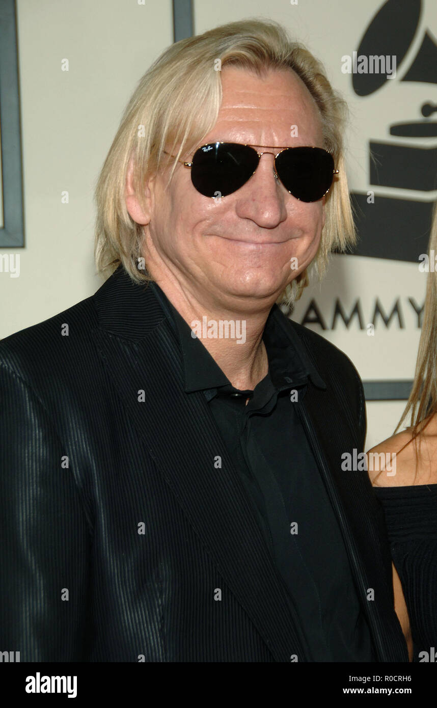 Joe Walsh - The Eagle - arriving at 50th Annual Grammy Award at the ...