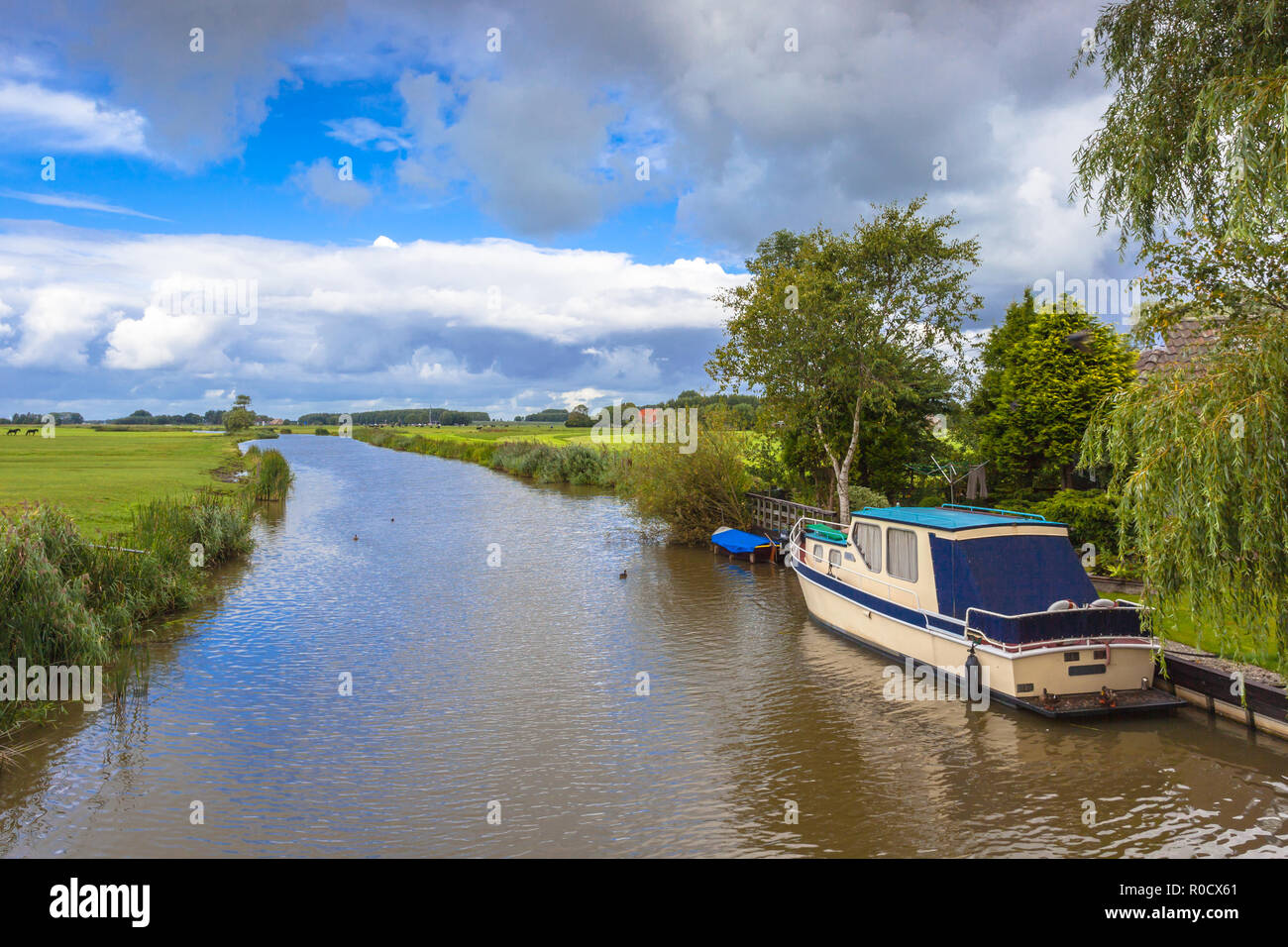 Water sports in Friesland, Netherlands Stock Photo - Alamy