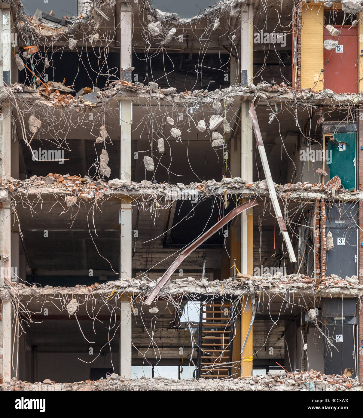 Demolition background hi-res stock photography and images - Alamy