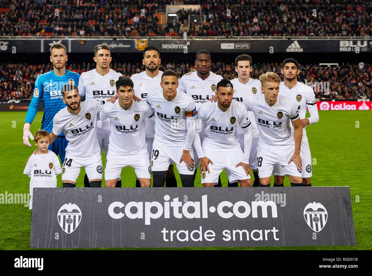 Valencia cf squad hi-res stock photography and images - Alamy