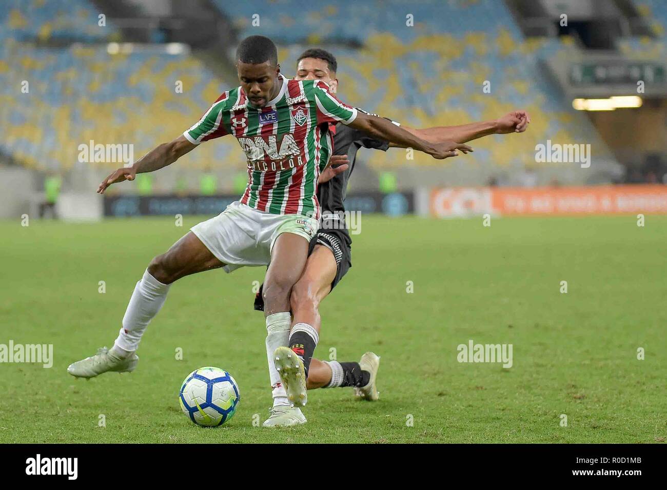 RJ - Rio de Janeiro - 03/11/2018 - Brasileirao A 2018, Fluminense vs ...