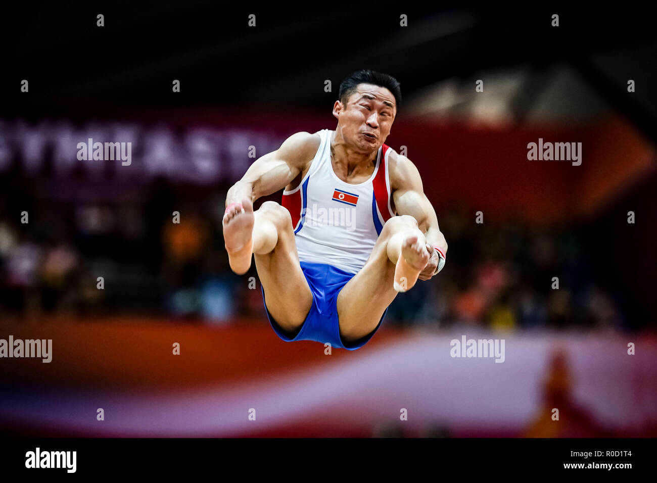 November 3, 2018: Se Gwang Ri of Â North Korea during Vault for Men at ...