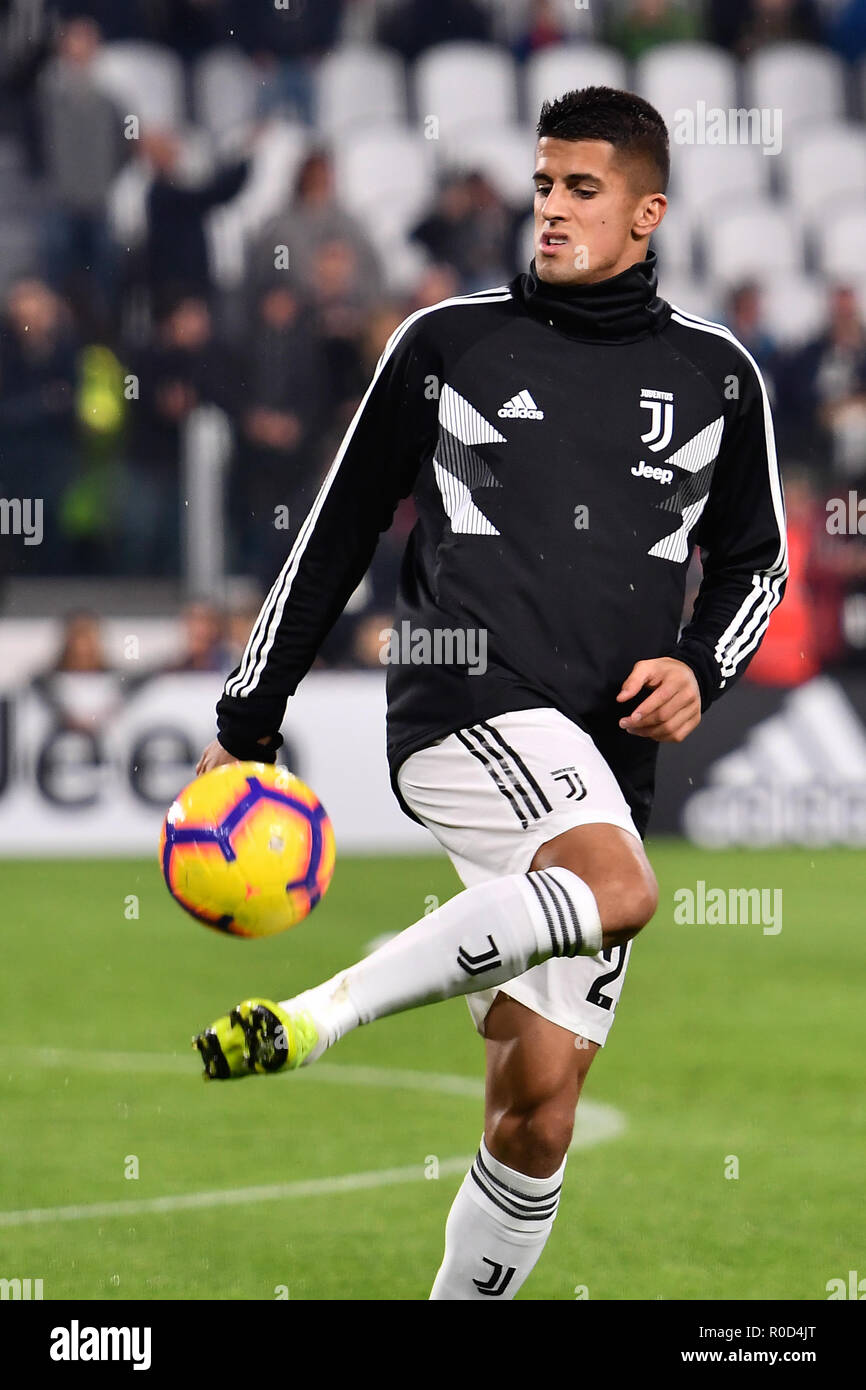 Turin, Italy. 3rd November, 2018. João Cancelo of Juventus FC during ...