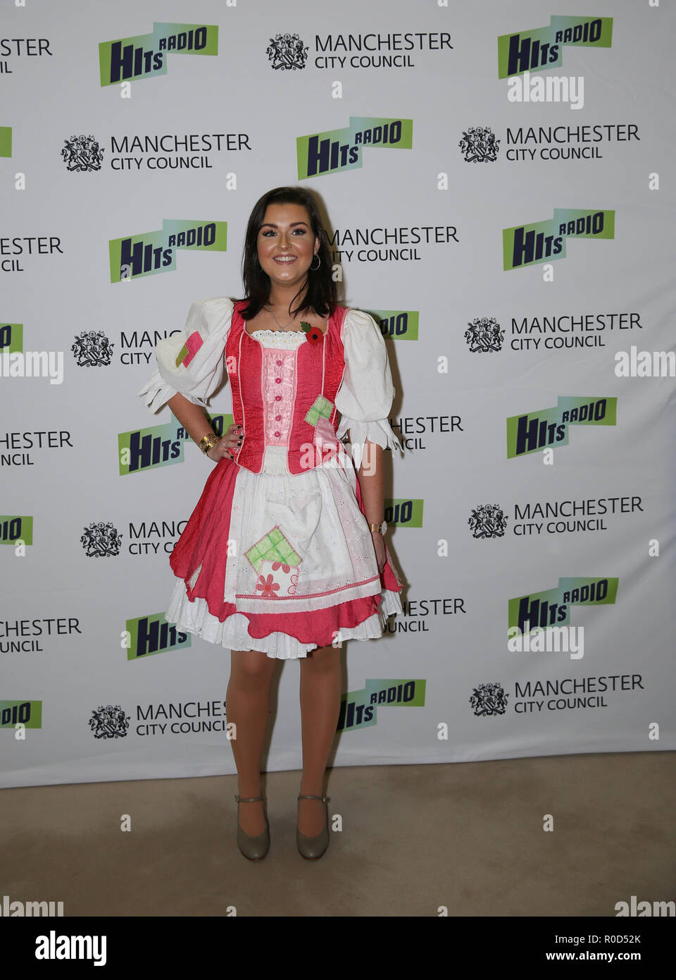 Manchester, UK. 3rd November, 2018. Shannon Flynn, star of Waterloo ...