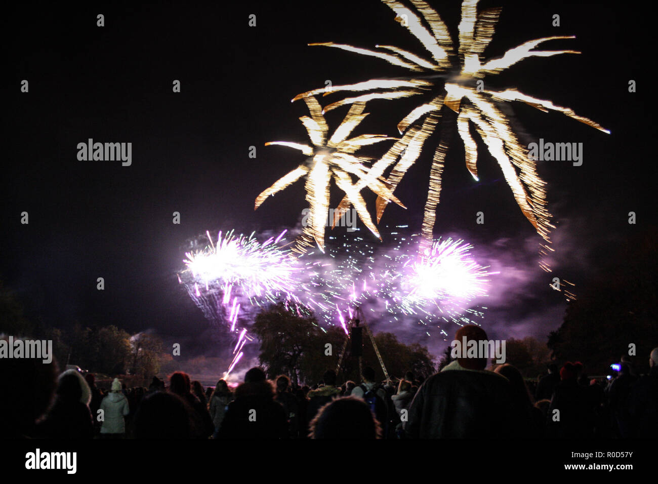 Dudley, West Midlands, UK. 3rd November, 2018. The Bonfire night and ...