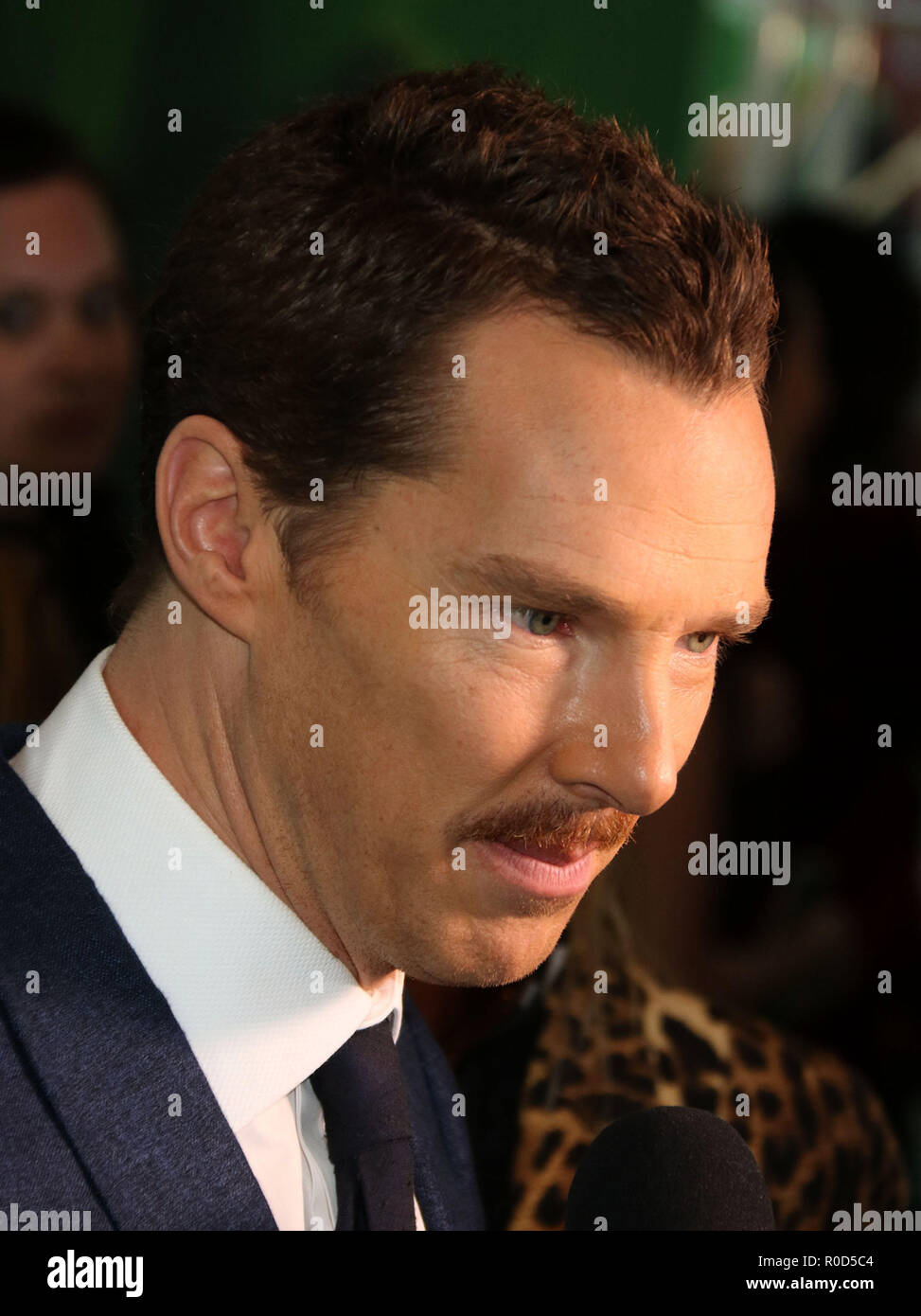 New York City, New York, USA. 3rd Nov, 2018. Actor BENEDICT CUMBERBATCH ...