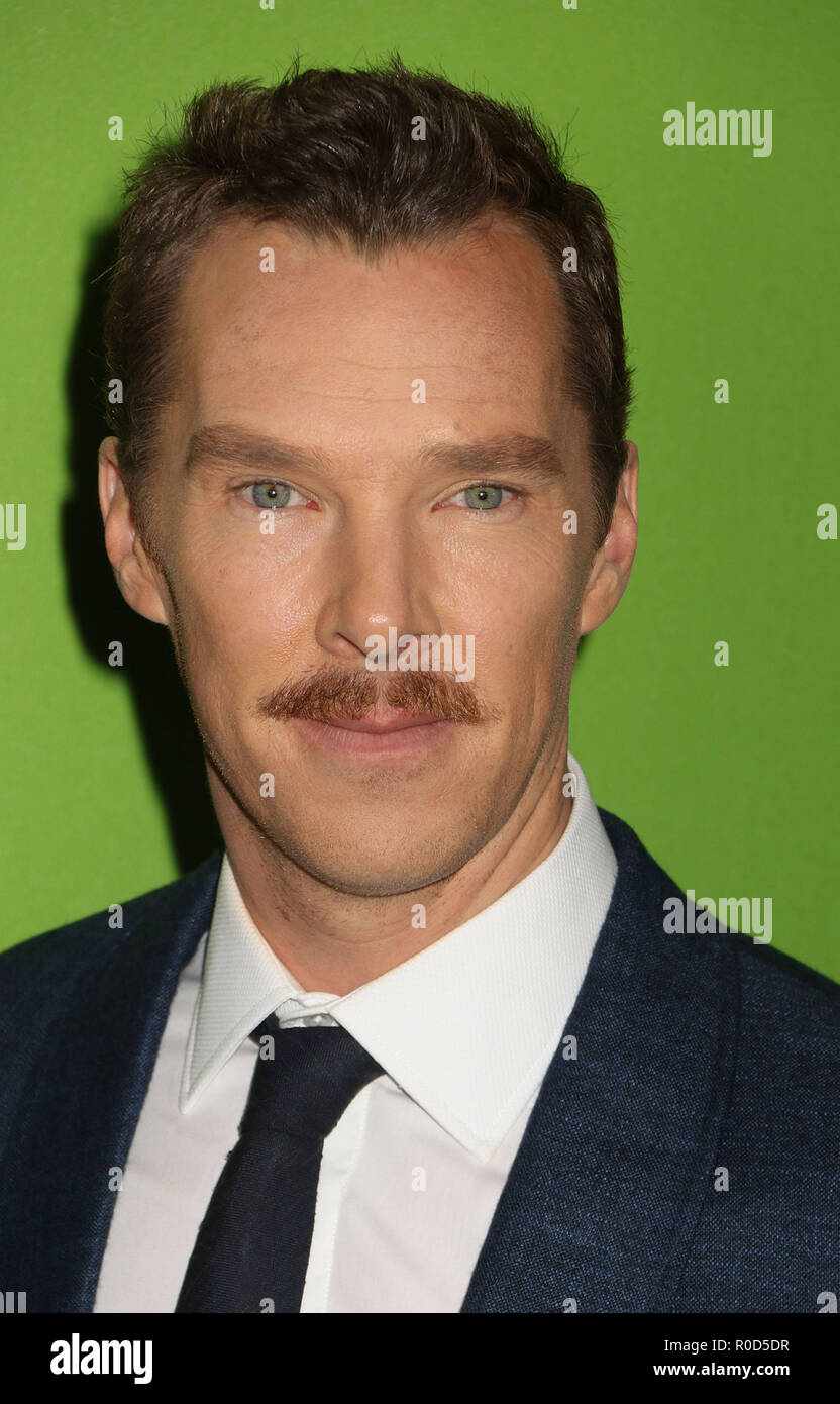 New York City, New York, USA. 3rd Nov, 2018. Actor BENEDICT CUMBERBATCH ...
