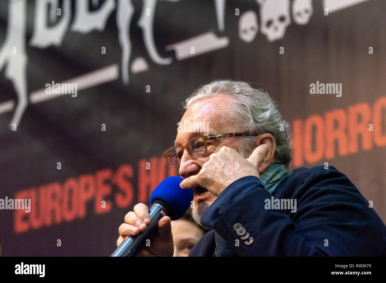 Dortmund, Germany. 3rd November, 2018. Robert Englund (*1947, American ...