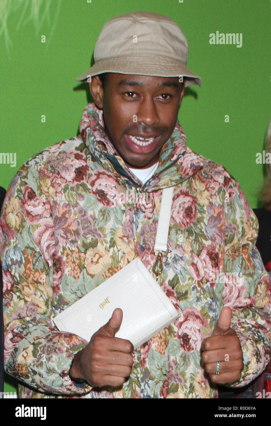 New York, NY, USA. 03rd Nov, 2018. Tyler The Creator at the New York ...
