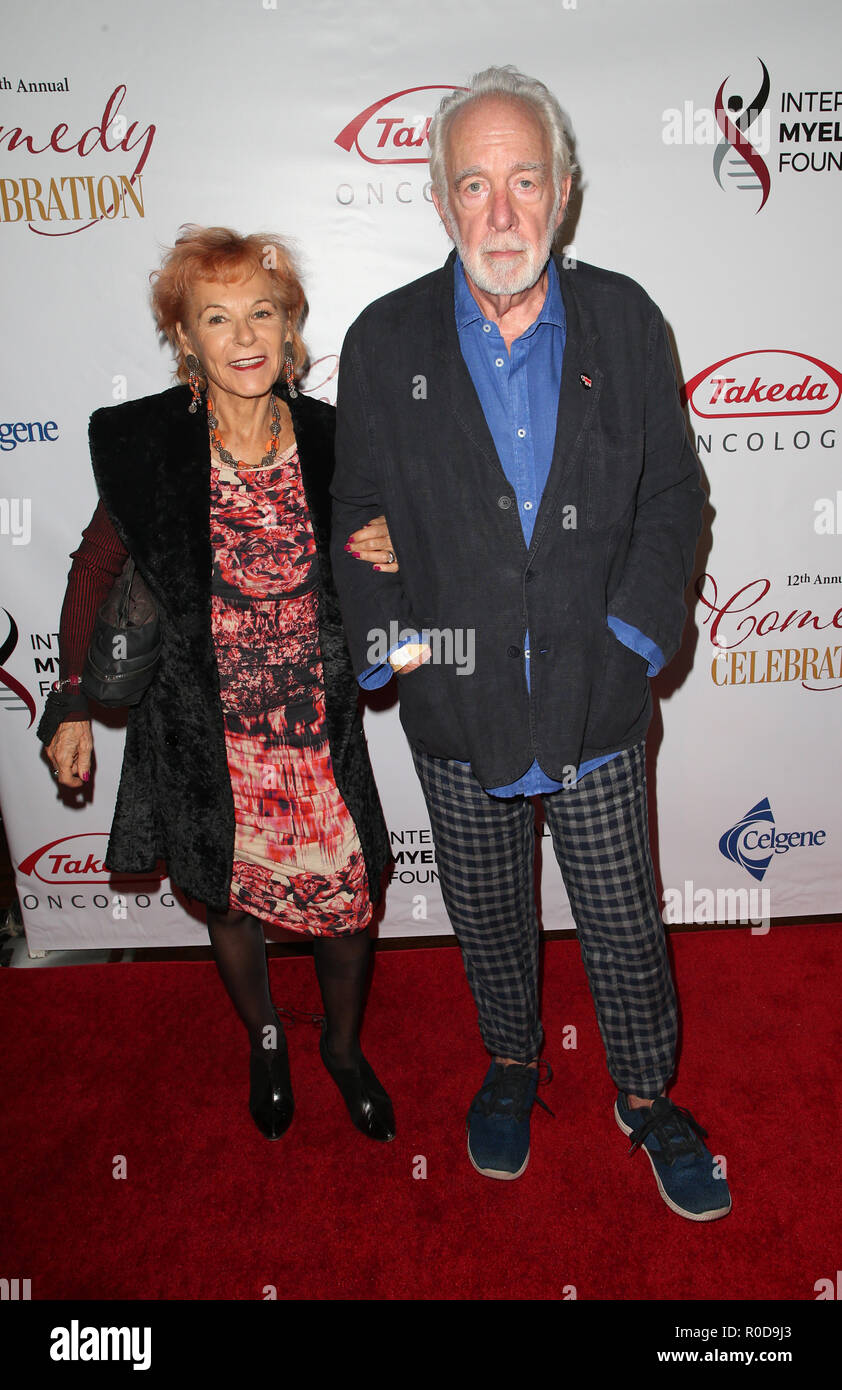 Los Angeles, Ca, USA. 3rd Nov, 2018. Howard Hesseman, Caroline Ducroq ...