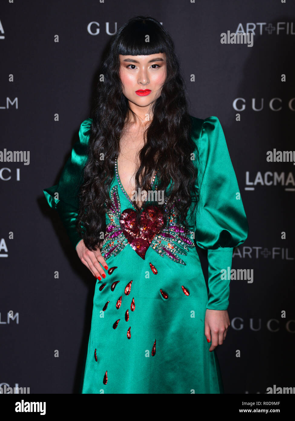 Los Angeles, California, USA. 3rd November, 2018. Asia Chow 039 arrives ...