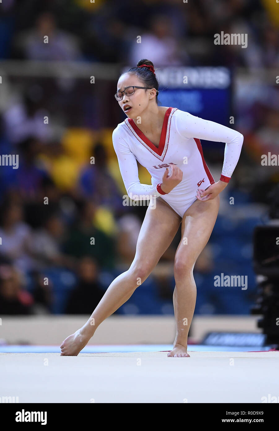 Doha, Katar. 03rd Nov, 2018. Morgan Hurd (USA) at the ground. GES ...
