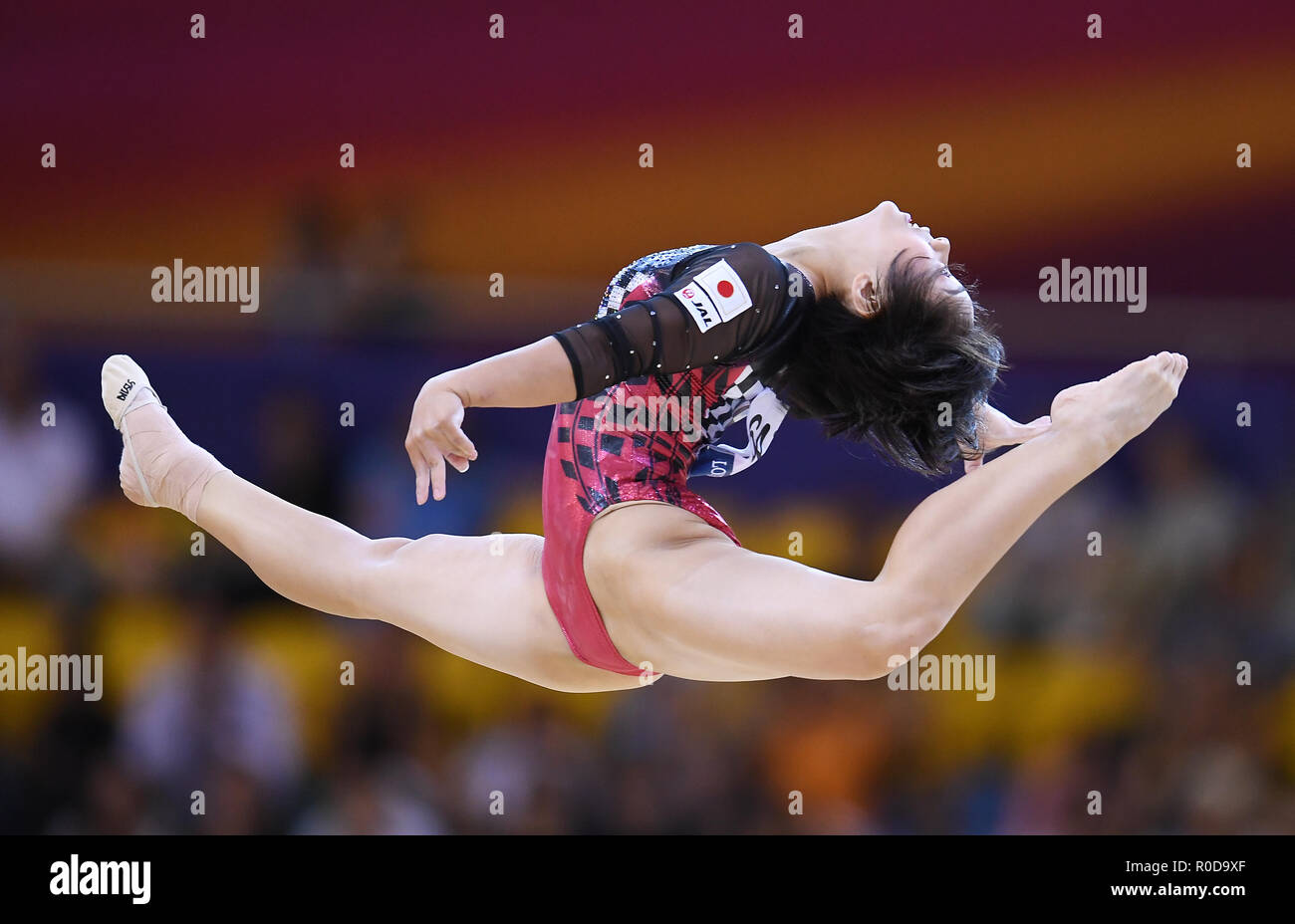 May Murakami (JPN) at the ground. GES/Gymnastics/Gymnastics World ...