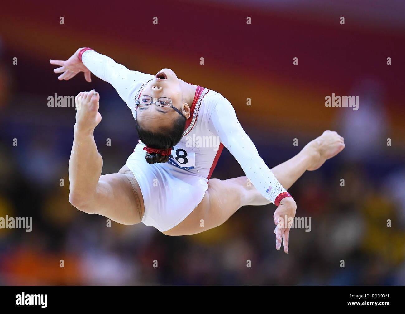 Doha, Katar. 03rd Nov, 2018. Morgan Hurd (USA) at the ground. GES ...