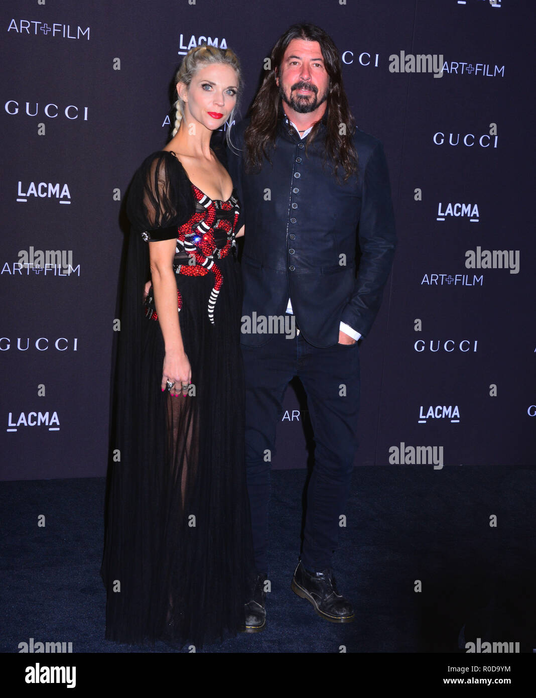 Los Angeles, California, USA. 3rd November, 2018. Dave Grohl, Jordyn ...