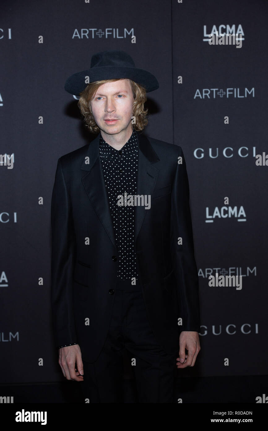 Los Angeles, USA. 3rd Nov, 2018. Beck attends the 2018 LACMA Art Film ...