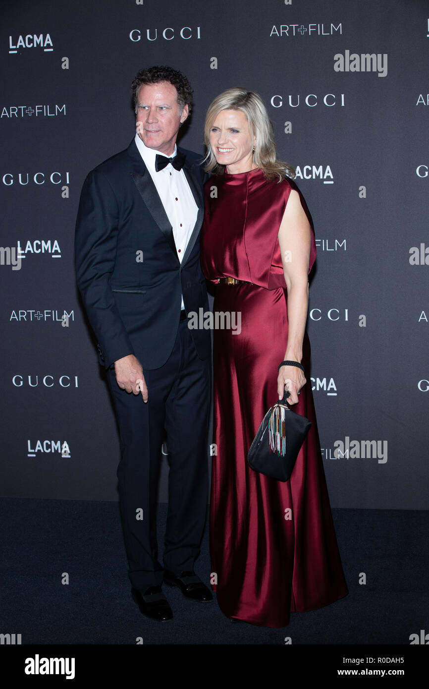 Los Angeles, USA. 3rd Nov, 2018. Will Ferrell and wife Viveca Paulin ...