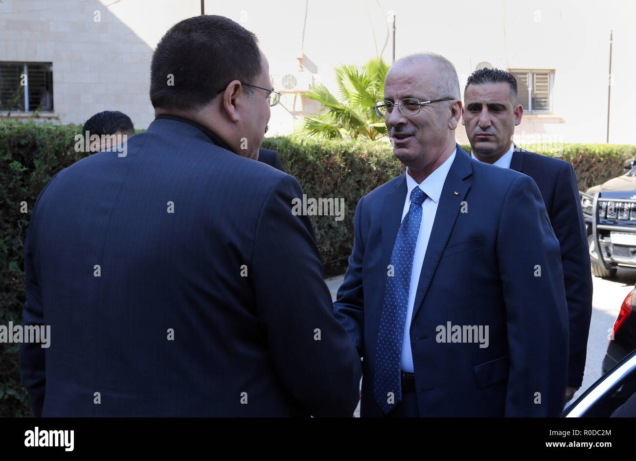 Ramallah, West Bank, Palestinian Territory. 4th Nov, 2018. Palestinian ...