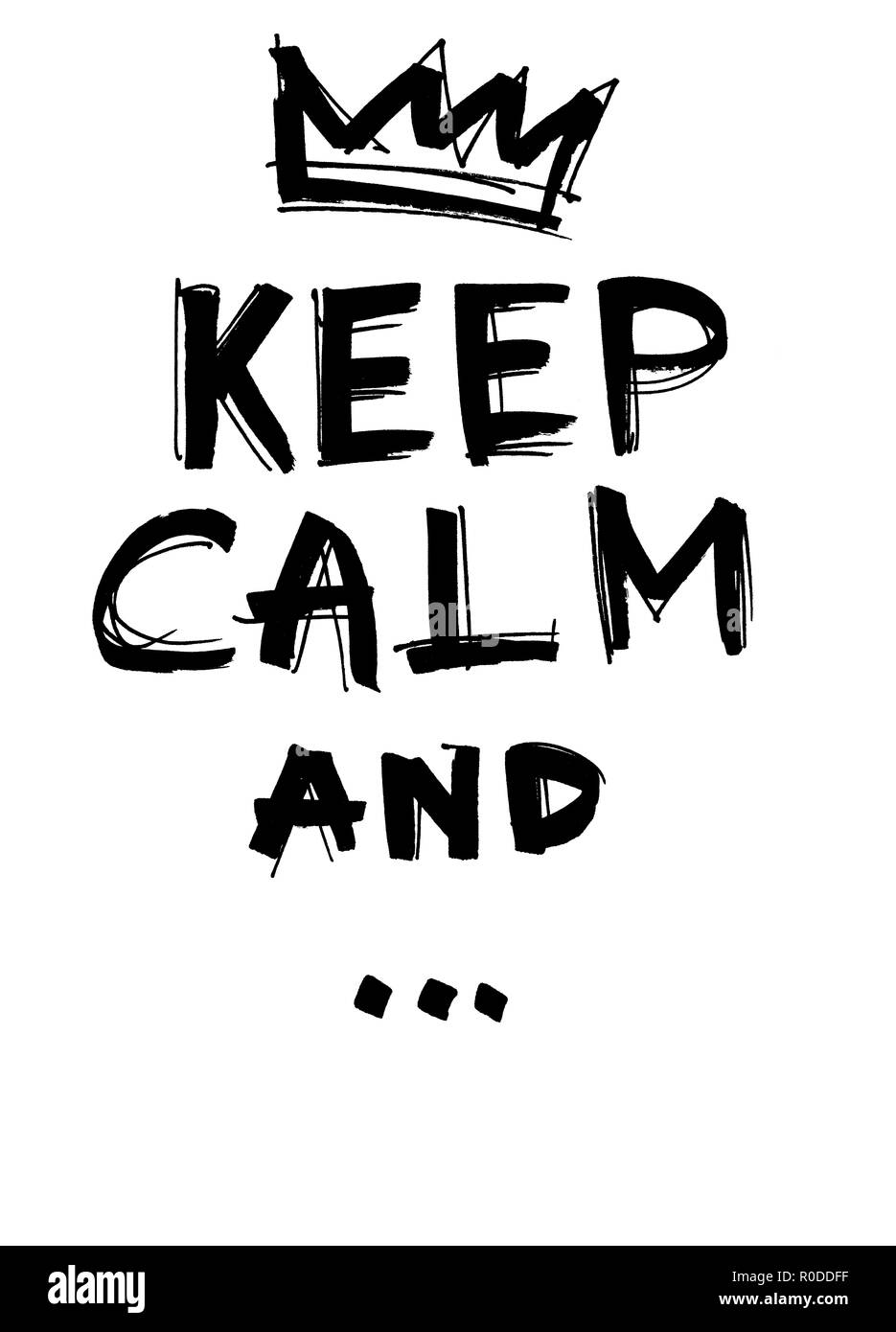 Keep Calm And Stay Black