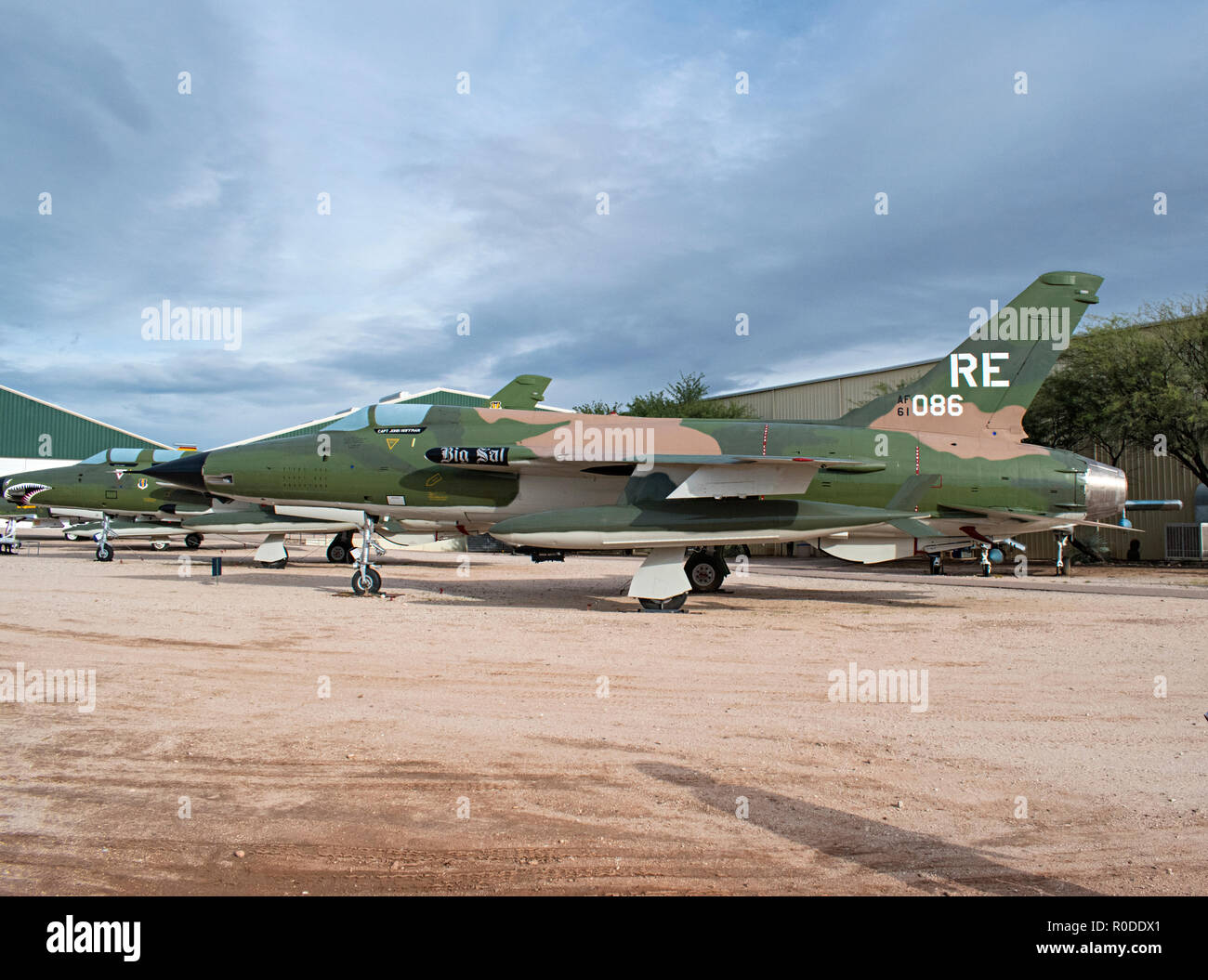 F-105, Pima Air & Space Museum. Tucson Arizona. USA Stock Photo - Alamy