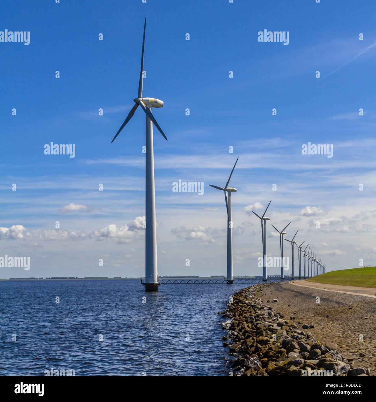 Offshore wind turbine water hi-res stock photography and images - Alamy