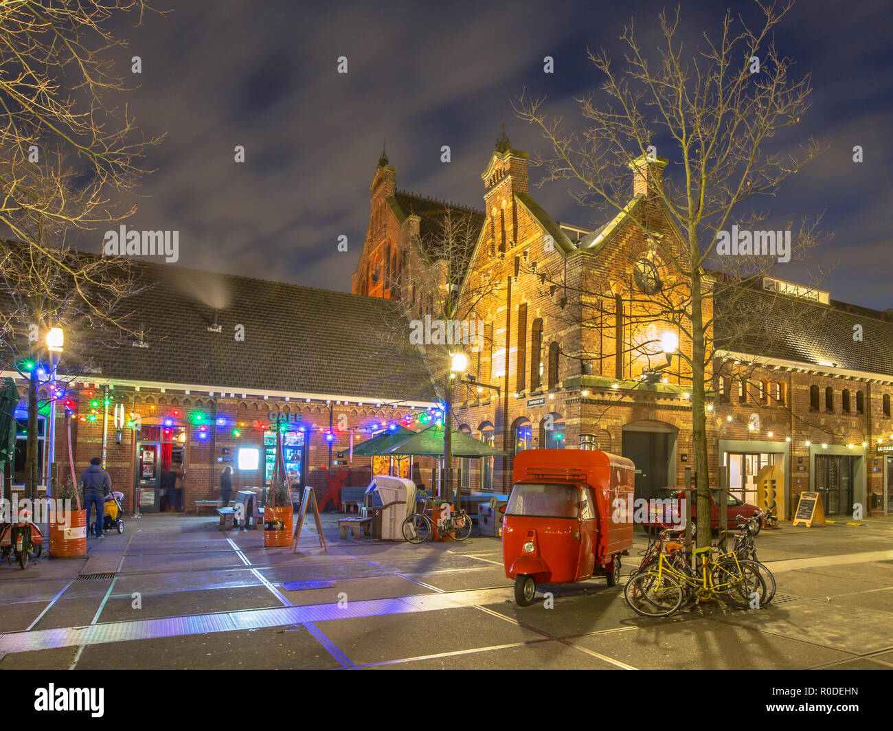 Buildings of the former Western Gas Factory or Westergasfabriek in ...