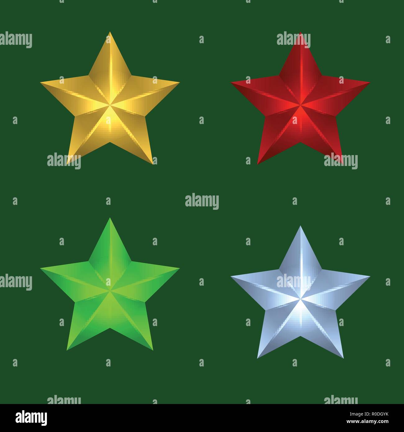 Five different colors Stock Vector Images - Alamy