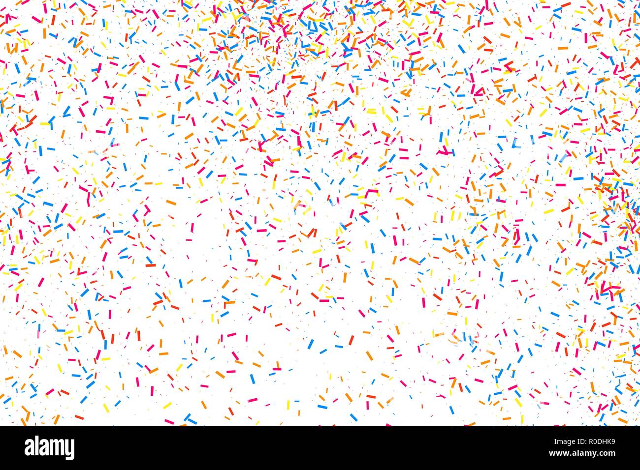 Colorful explosion of confetti. Grainy abstract multicolored texture ...