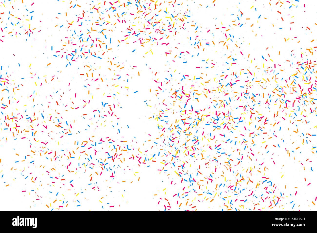 Colorful explosion of confetti. Grainy abstract multicolored texture ...