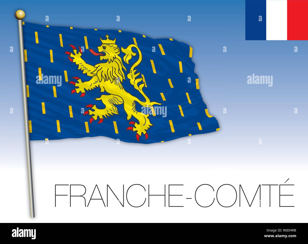 regional flag, France, vector illustration Stock Vector Image & Art - Alamy