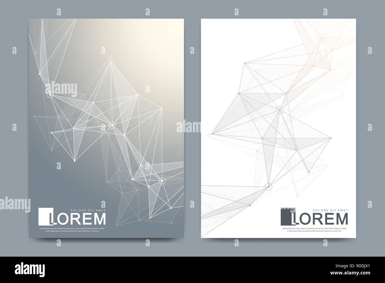 Modern vector template for brochure, leaflet, flyer, cover, banner ...