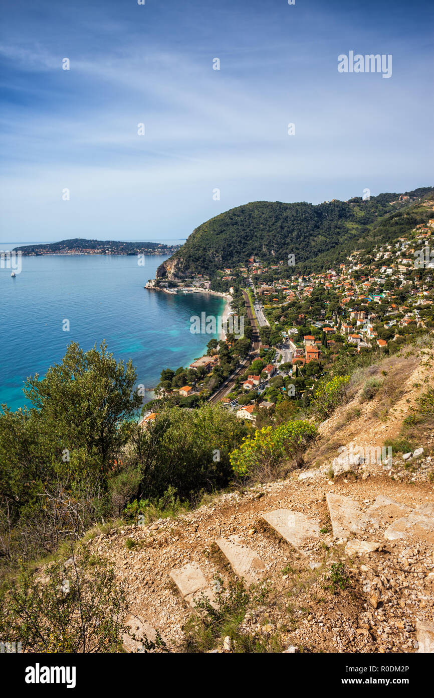 Riviera coastline hi-res stock photography and images - Alamy