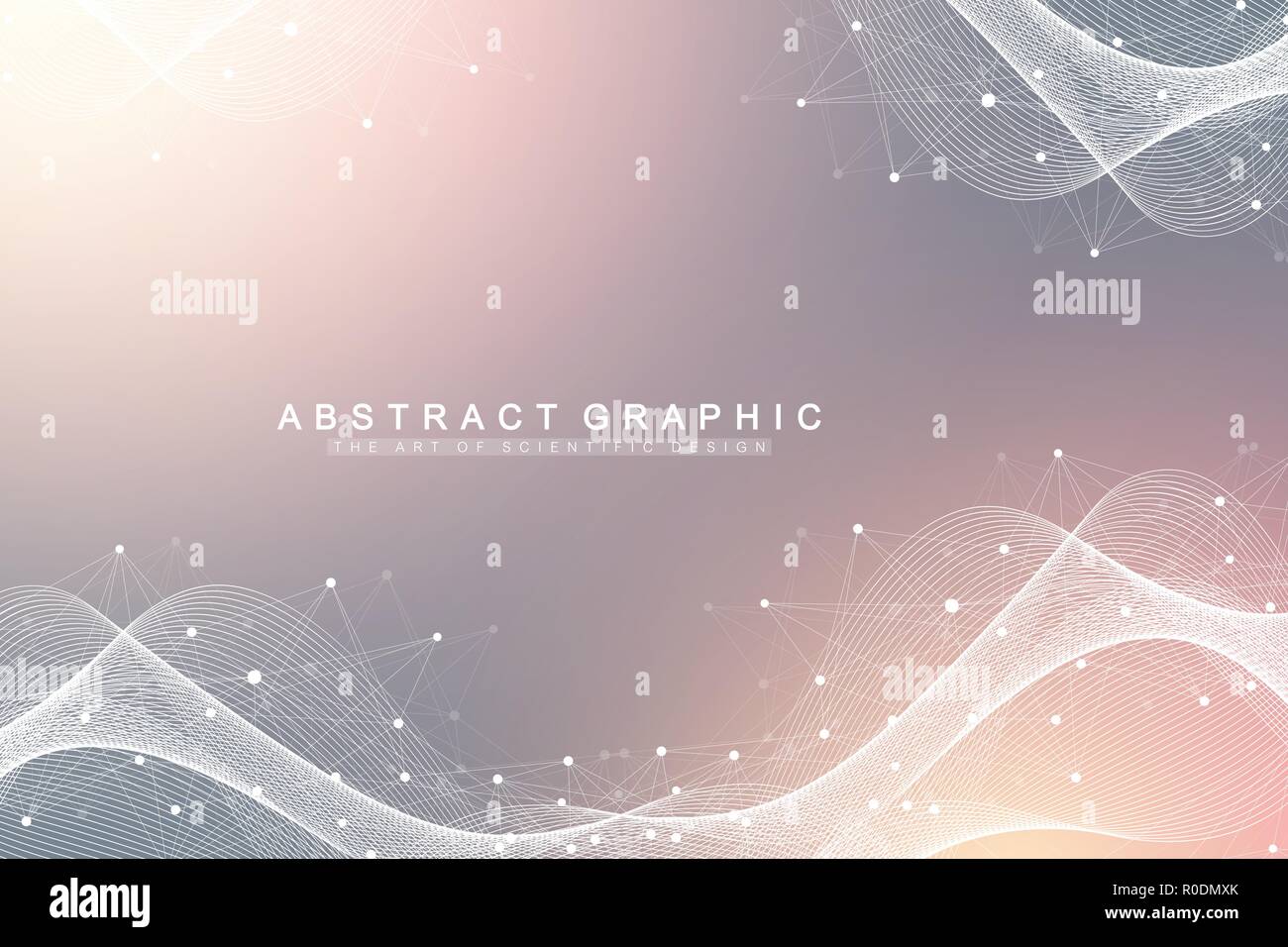 Scientific vector illustration genetic engineering and gene ...