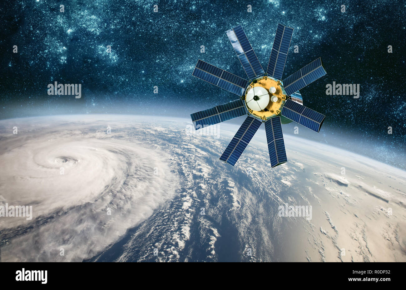 Space satellite monitoring from earth orbit weather from space ...