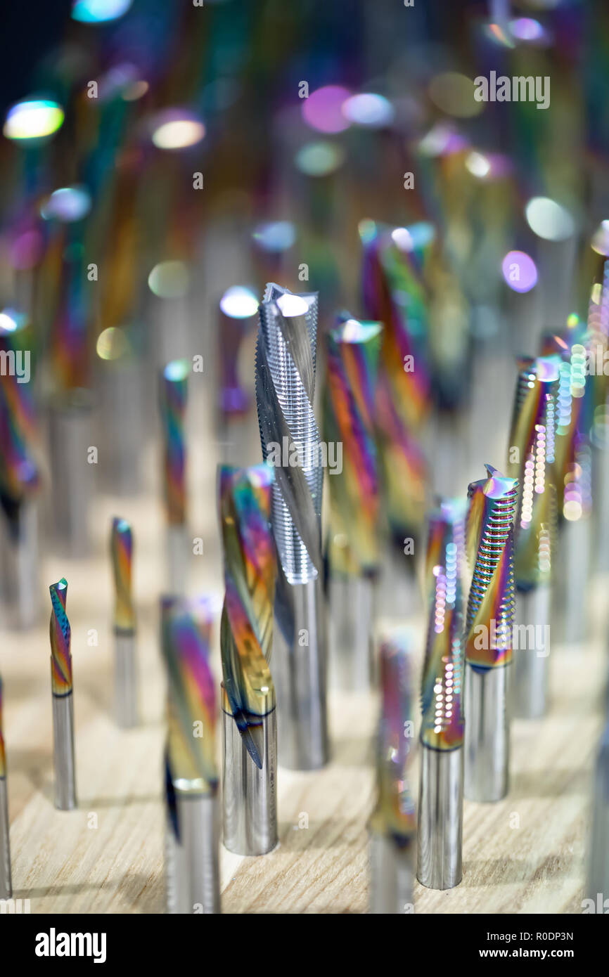 Drill bits professional set hi-res stock photography and images - Alamy