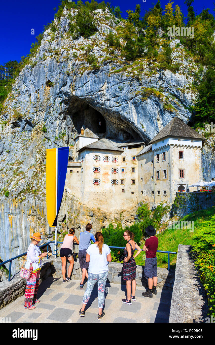 Predjama Castle. Predjama. Inner Carniola region. Slovenia, Europe ...