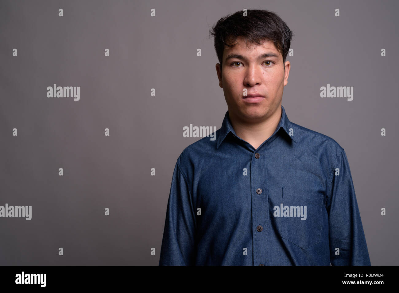 Blue man hi-res stock photography and images - Alamy