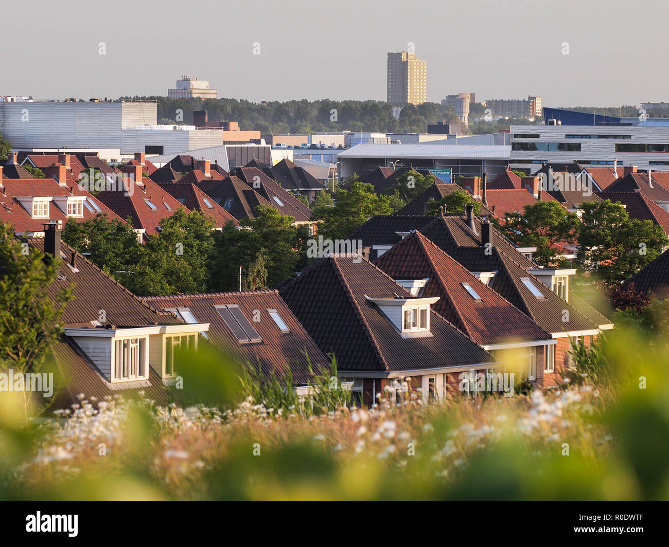 Hague aerial netherlands hi-res stock photography and images - Alamy