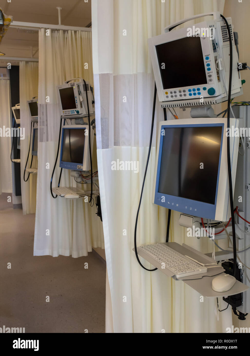Intelligent Care Systems in a Hospital in the Netherlands Stock Photo ...