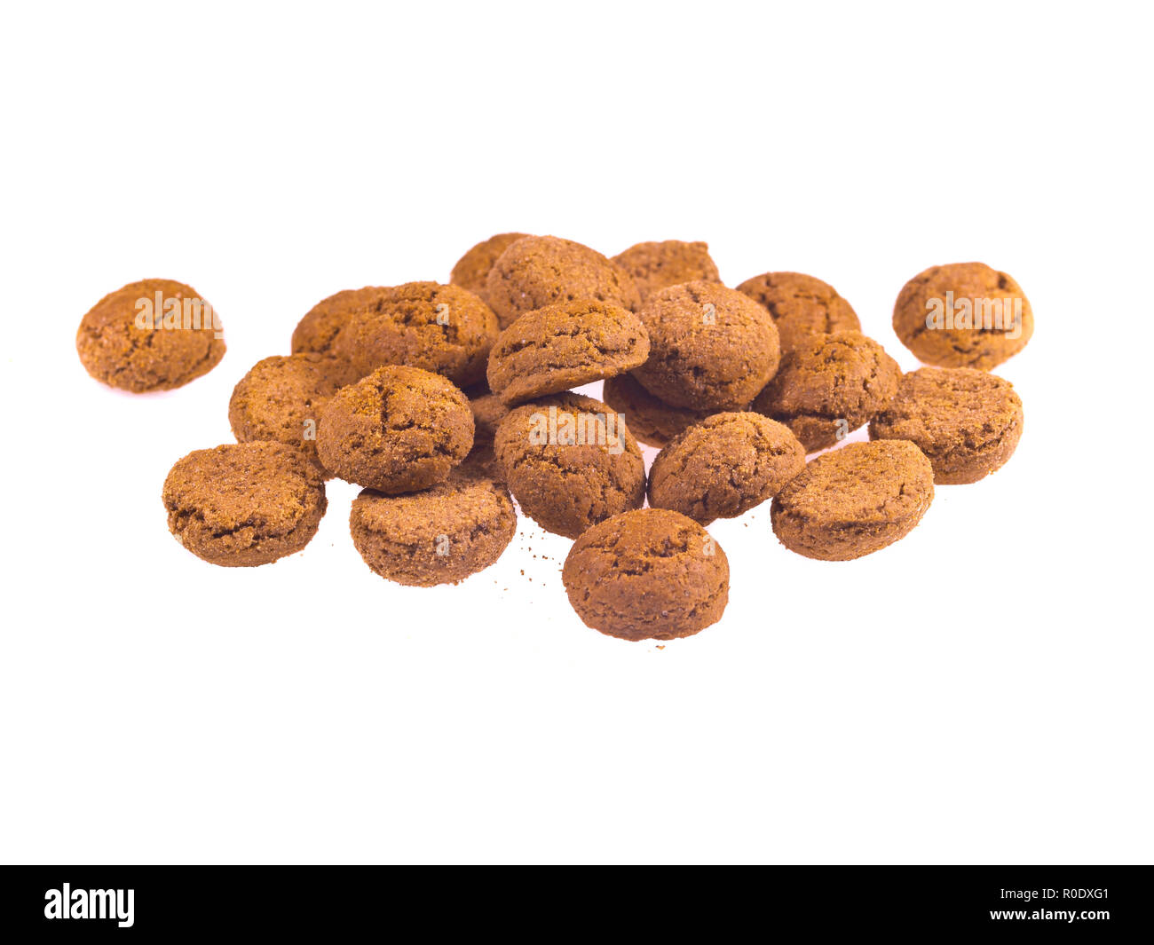 Pile of Pepernoten, typical Dutch treat for Sinterklaas in december ...