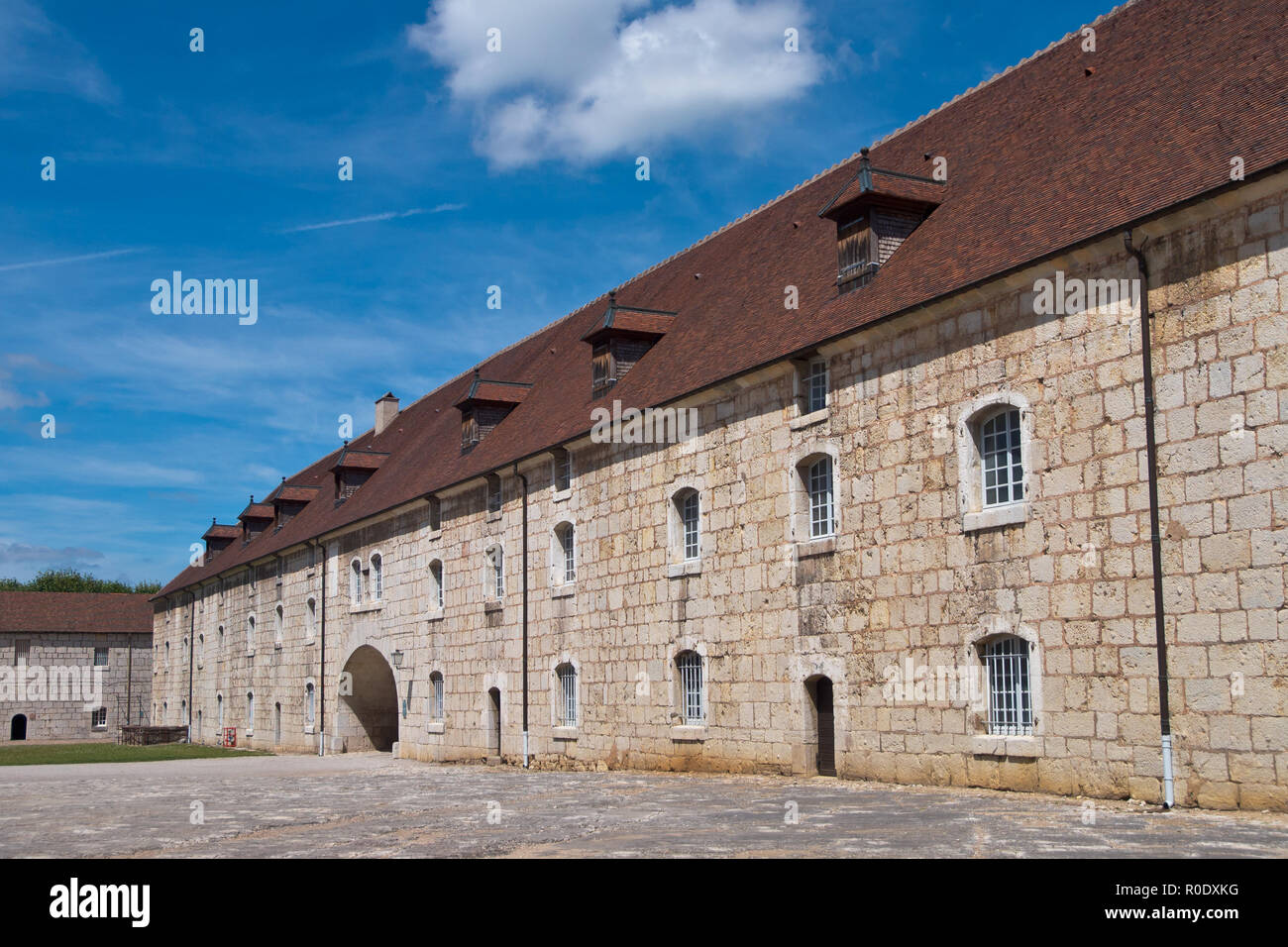 Fortified Citadel in a French Medieval City Stock Photo - Alamy