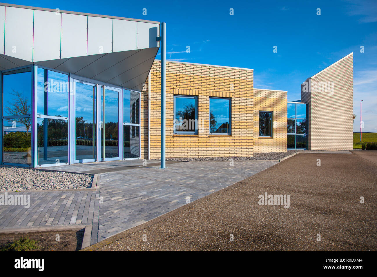 Small Modern Business Building